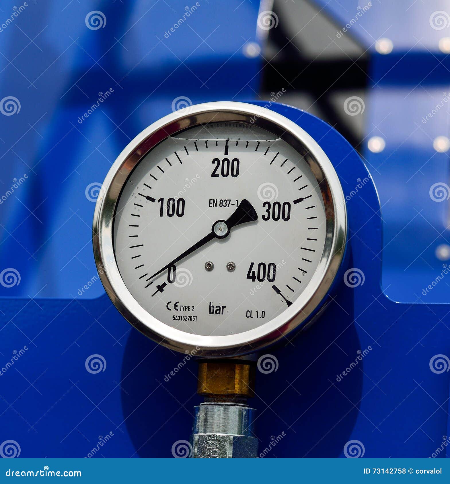 Barometer in the Agricultural Industry. Stock Photo - Image of utility ...