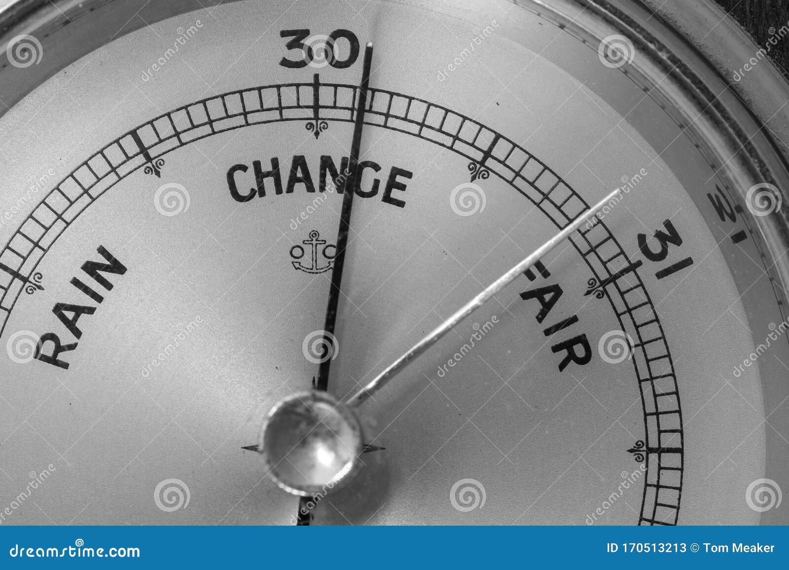 Barometer stock image. Image of horizontal, monochrome - 170513213