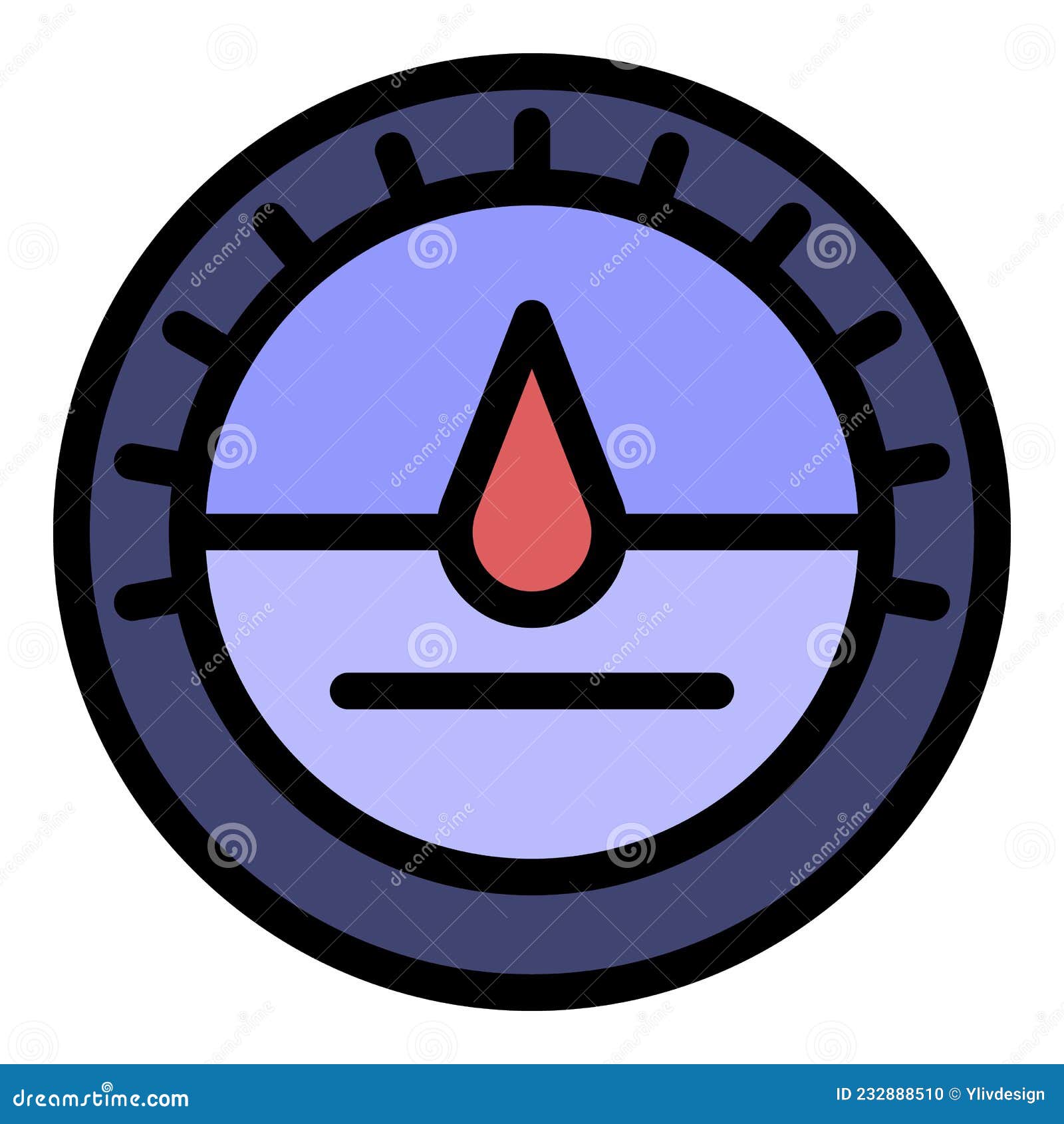 Barometer Equipment Icon Color Outline Vector Stock Vector ...