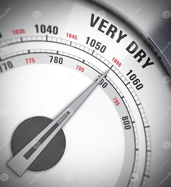 Barometer, heat wave stock illustration. Illustration of heat - 27425548