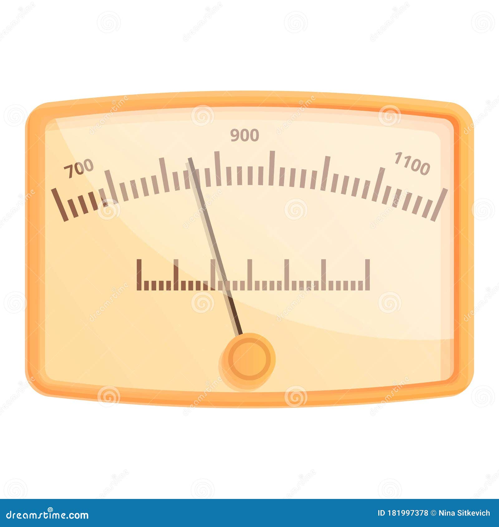 Barometer Icon, Cartoon Style Stock Vector - Illustration of indicator ...