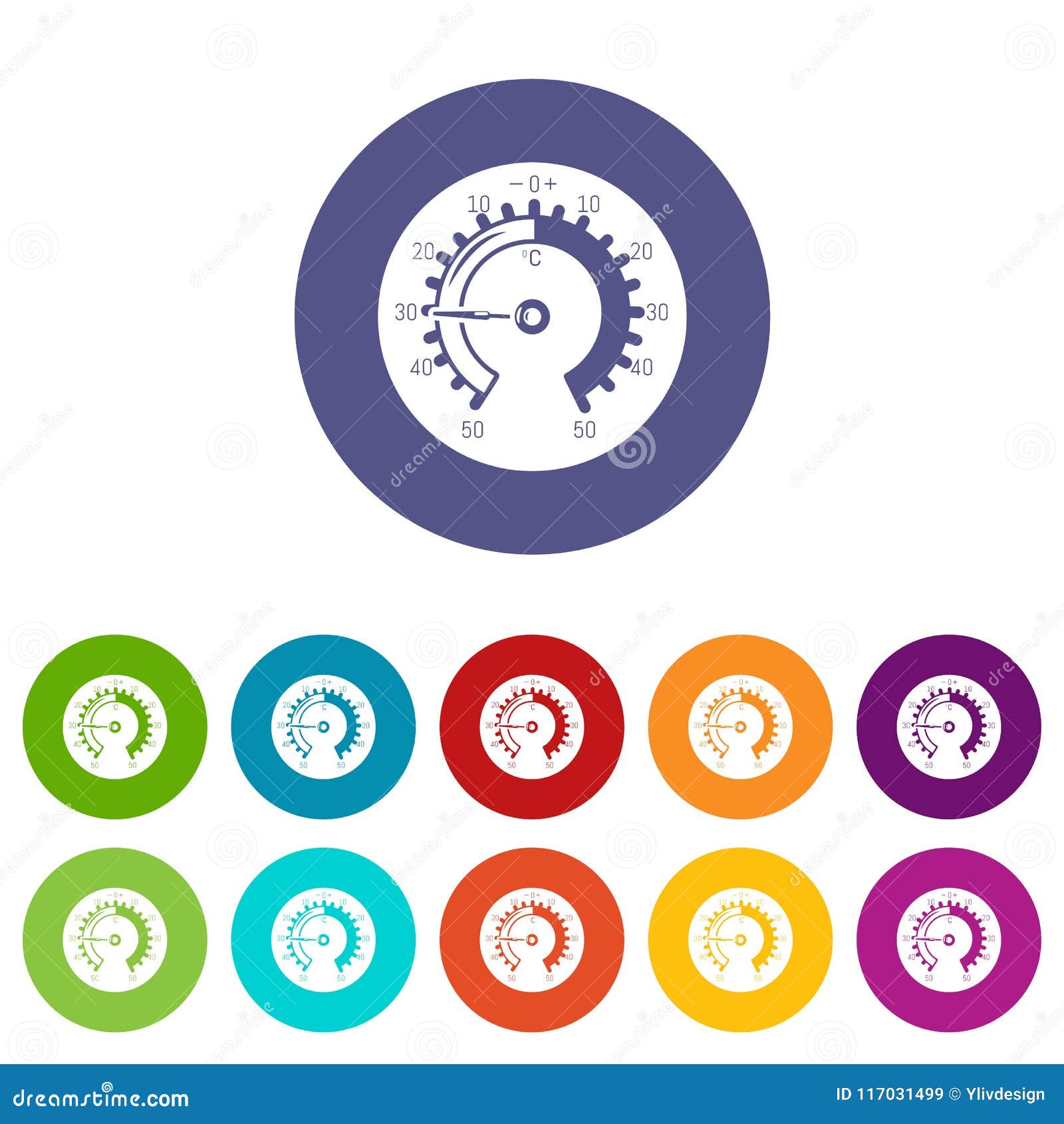 Barometer Icon, Simple Style Stock Vector - Illustration of nature ...