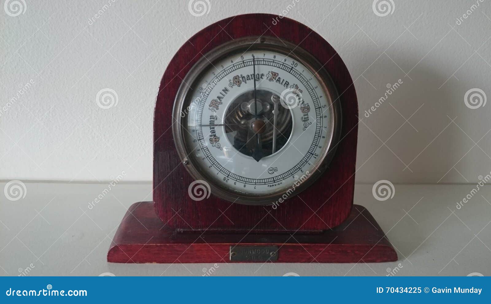 Barometer stock image. Image of displayed, weather, improving - 70434225
