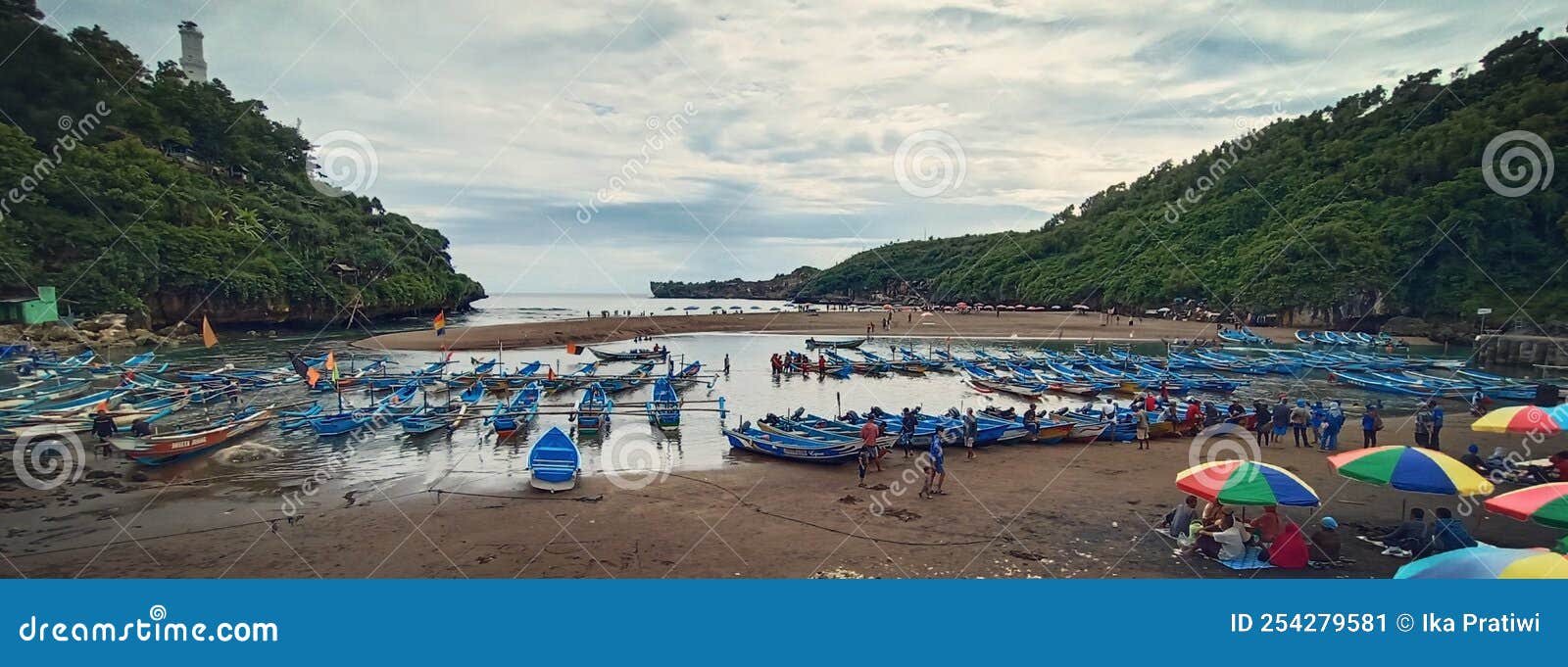 At the Baron Beach stock image. Image of baron, landscape - 254279581