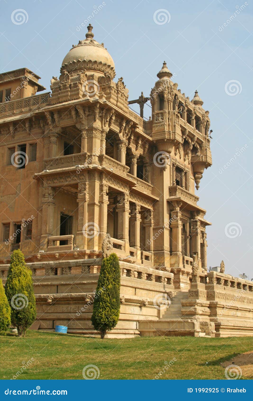 Baron s Palace - Backyard stock image. Image of built - 1992925