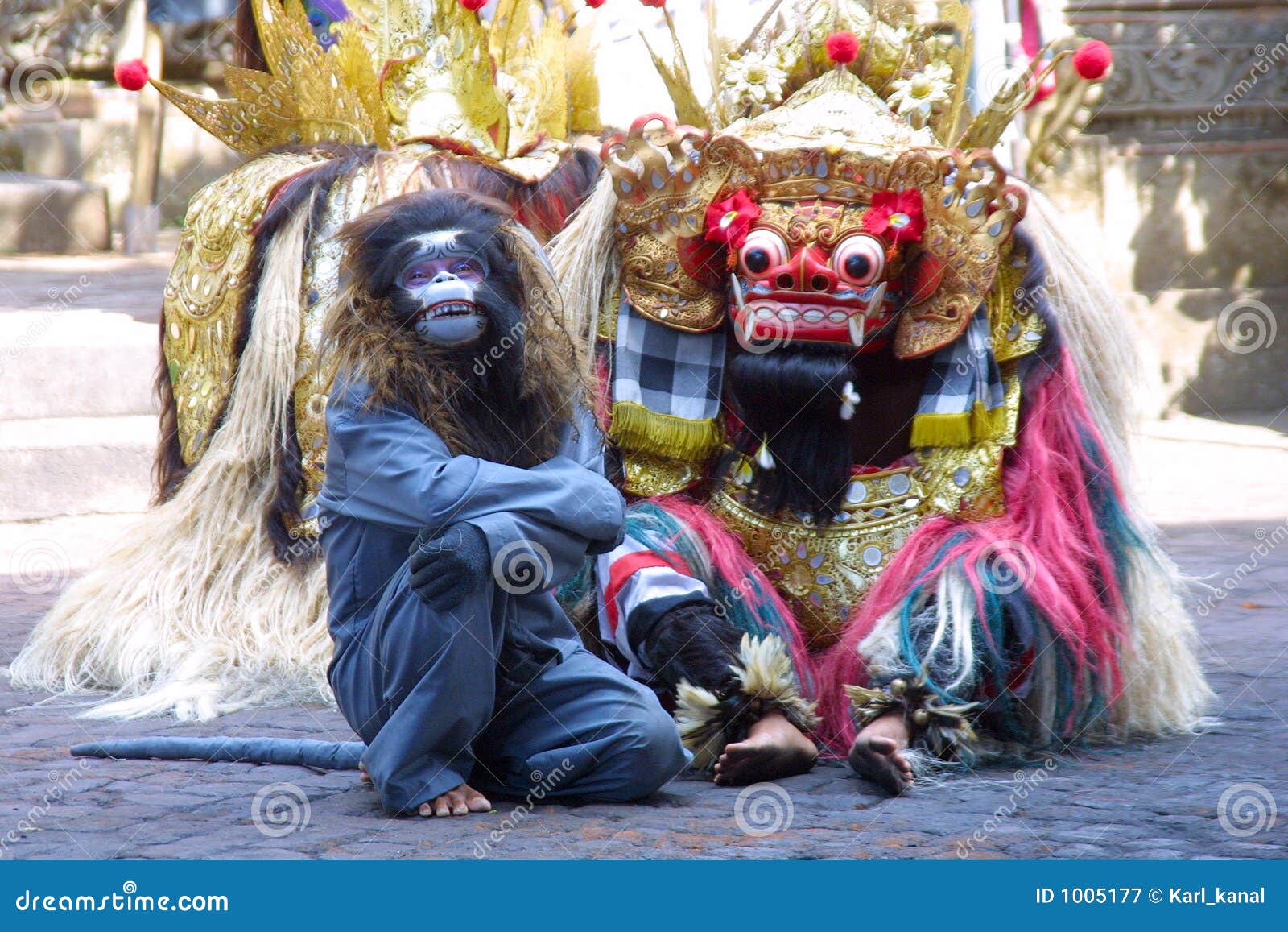 Barong stock image. Image of ball, faith, figure, dance - 1005177