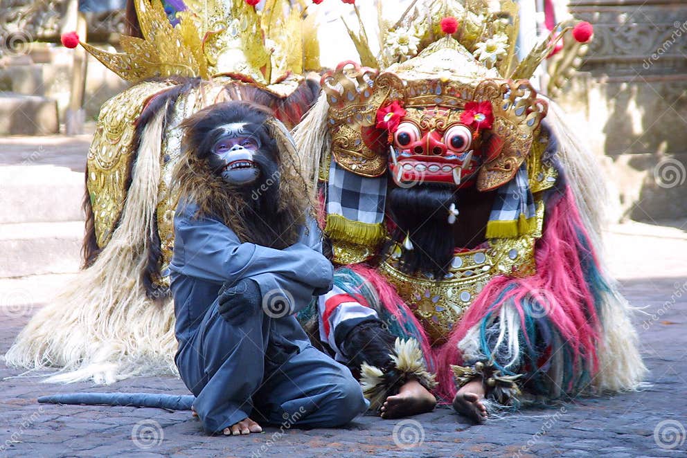 Barong stock image. Image of ball, faith, figure, dance - 1005177