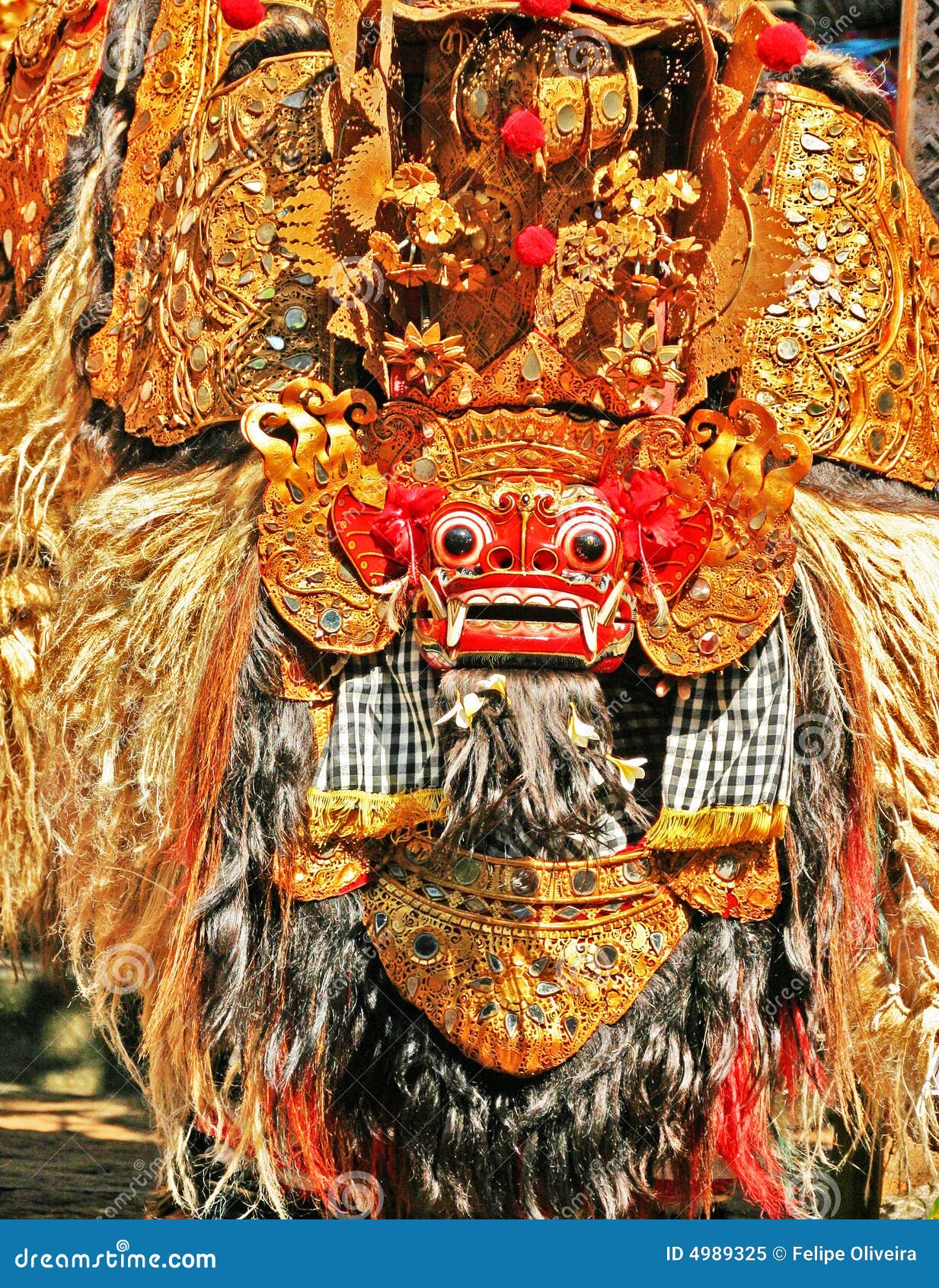 Barong stock image. Image of indonesia, beautiful, awesome - 4989325