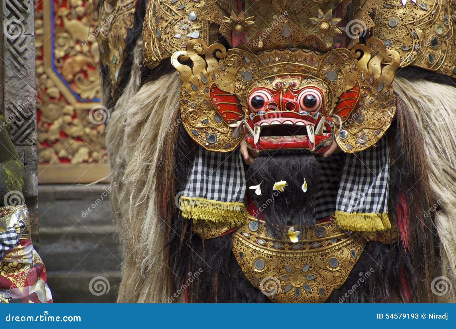 Barong Bij Barong-ceremonie Redactionele Stock Foto - Image of dansen ...