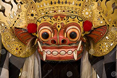 Barong mask stock photo. Image of asian, traditional, character - 6304568