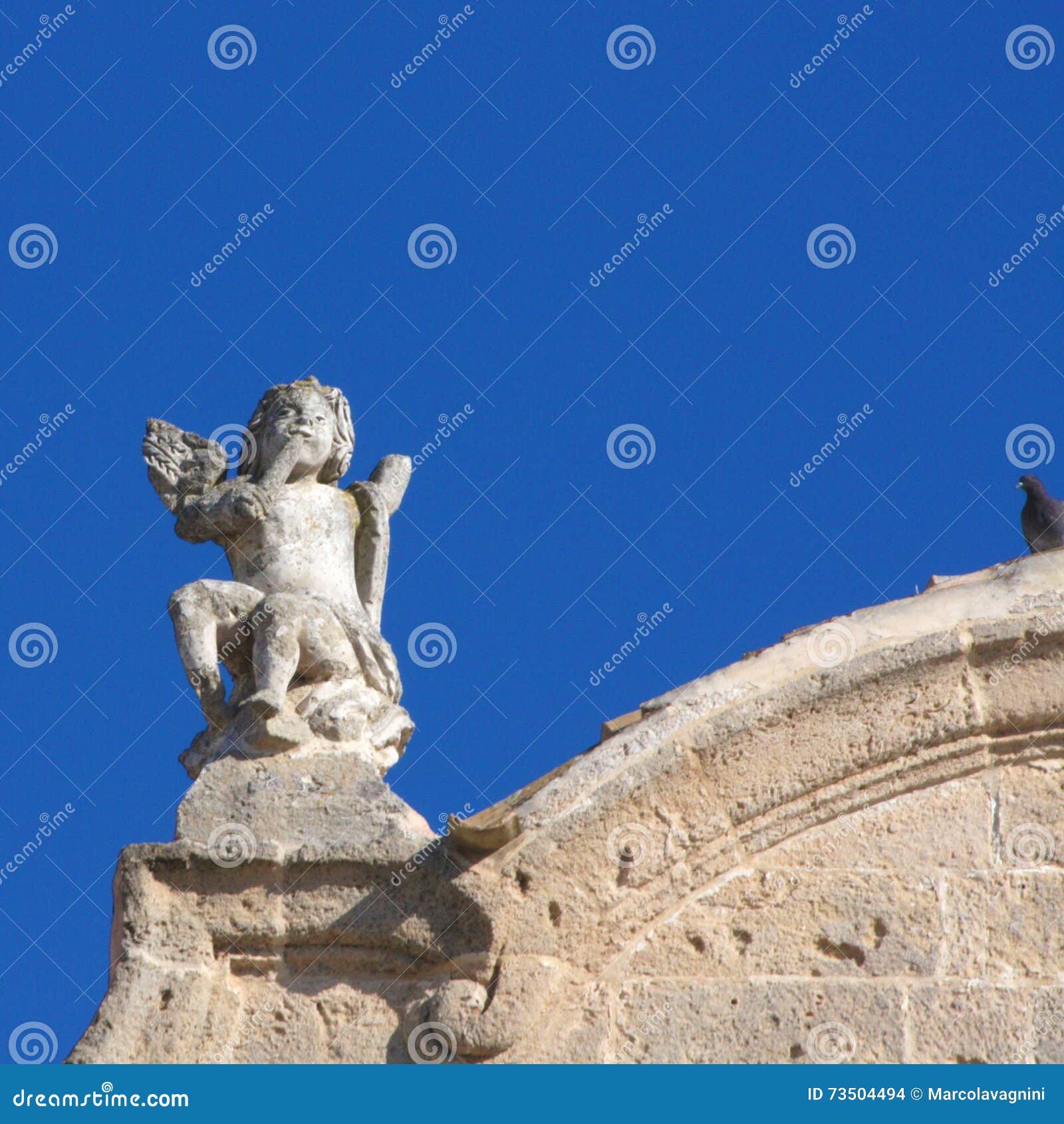Baroque Architectural Details of Puglia - Italy Stock Photo - Image of ...