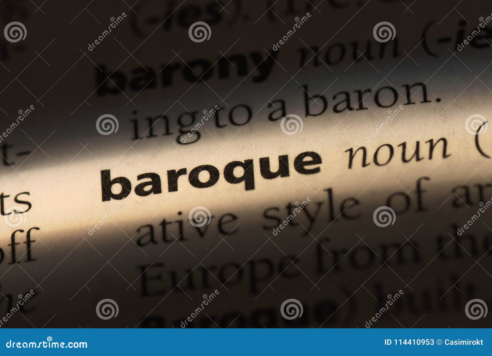 Baroque stock image. Image of closeup, definition, macro - 114410953