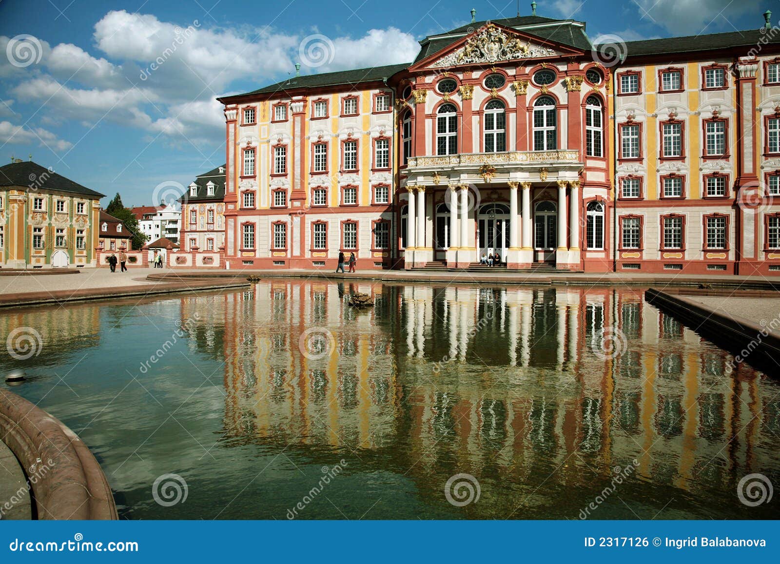 Baroque castle stock photo. Image of settlement, baroque - 2317126