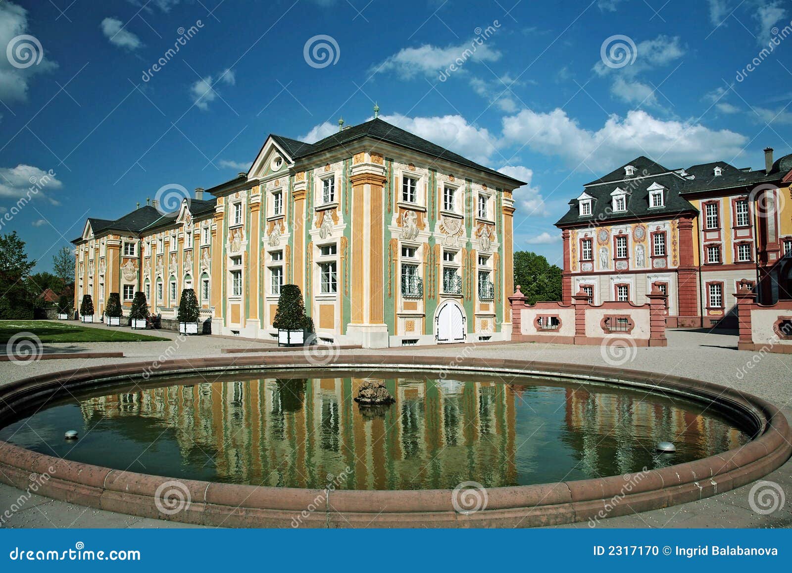 Baroque castle stock photo. Image of palace, traveling - 2317170