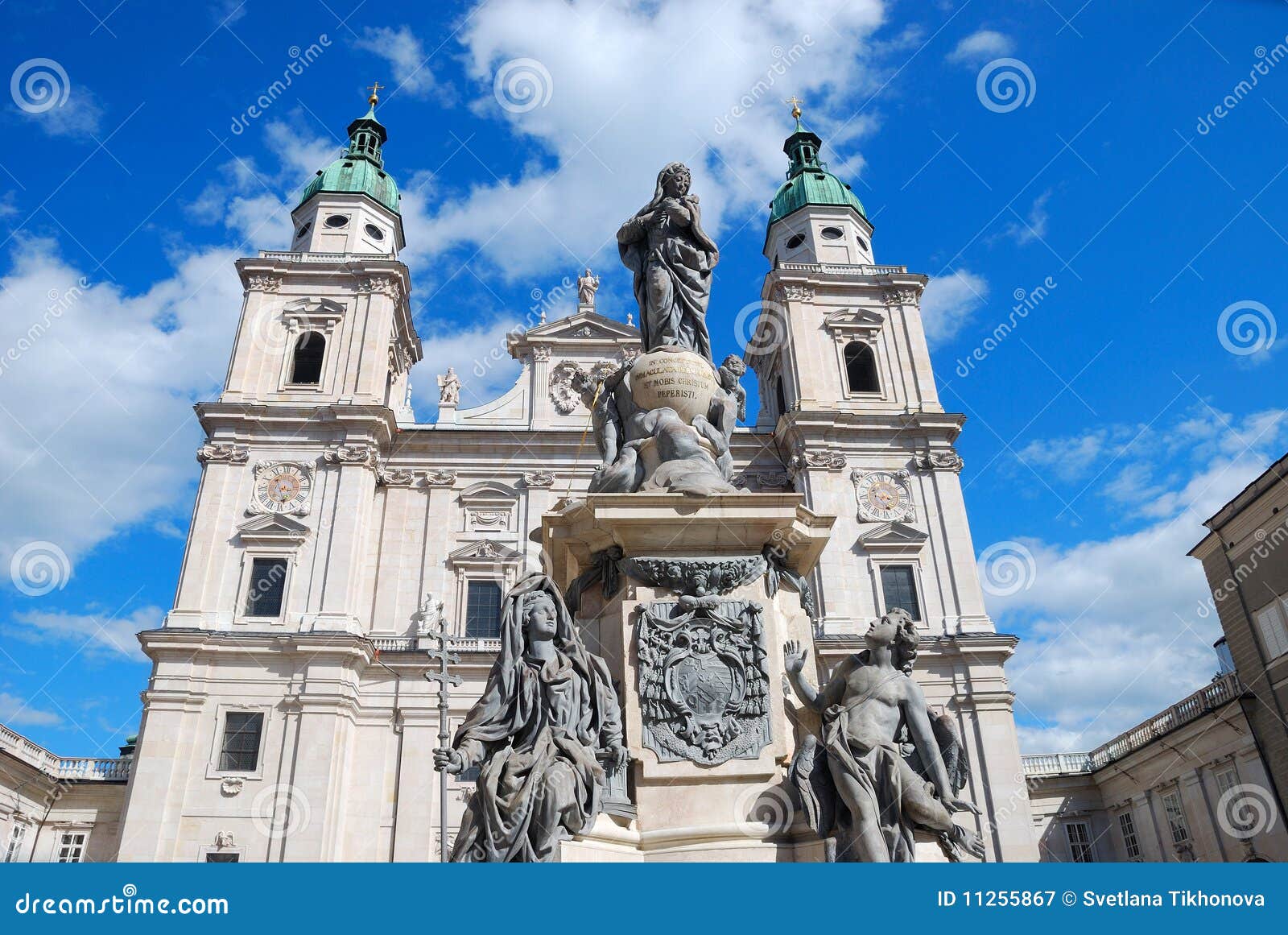 Baroque Cathedral stock image. Image of christianity - 11255867