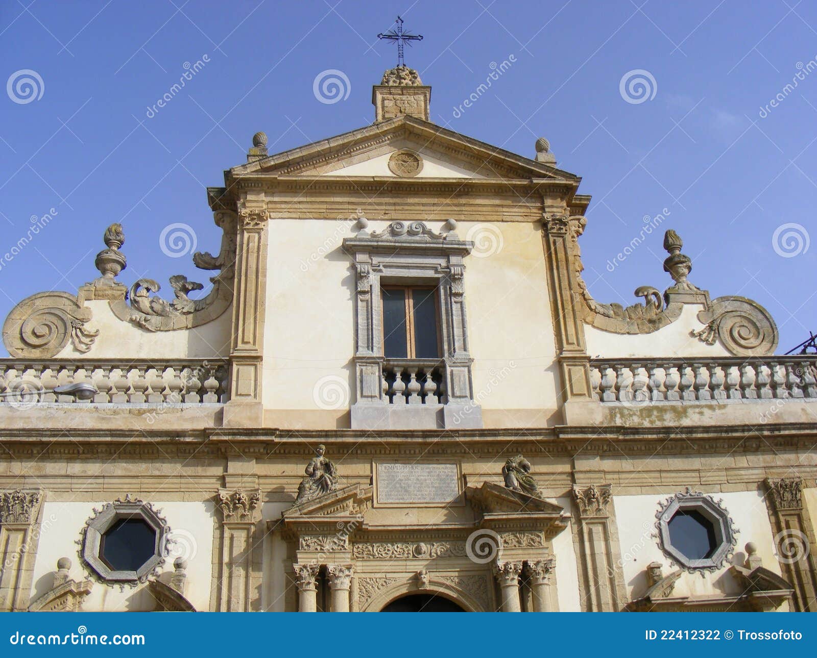 Baroque cathedral stock photo. Image of architectural - 22412322