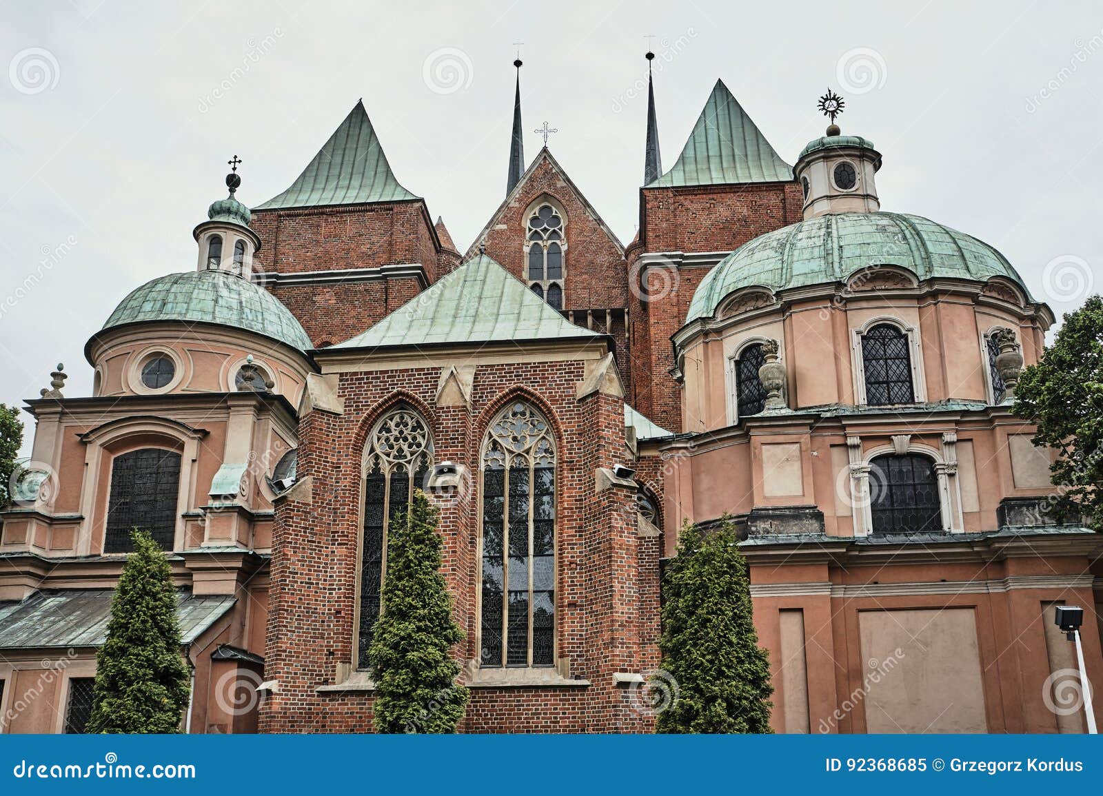 Baroque Chapels of a Gothic Church Stock Image - Image of city, church ...