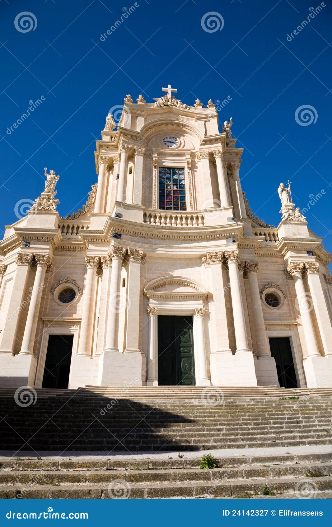 Baroque Church, Modica, Sicily Stock Image - Image of italian, historic ...