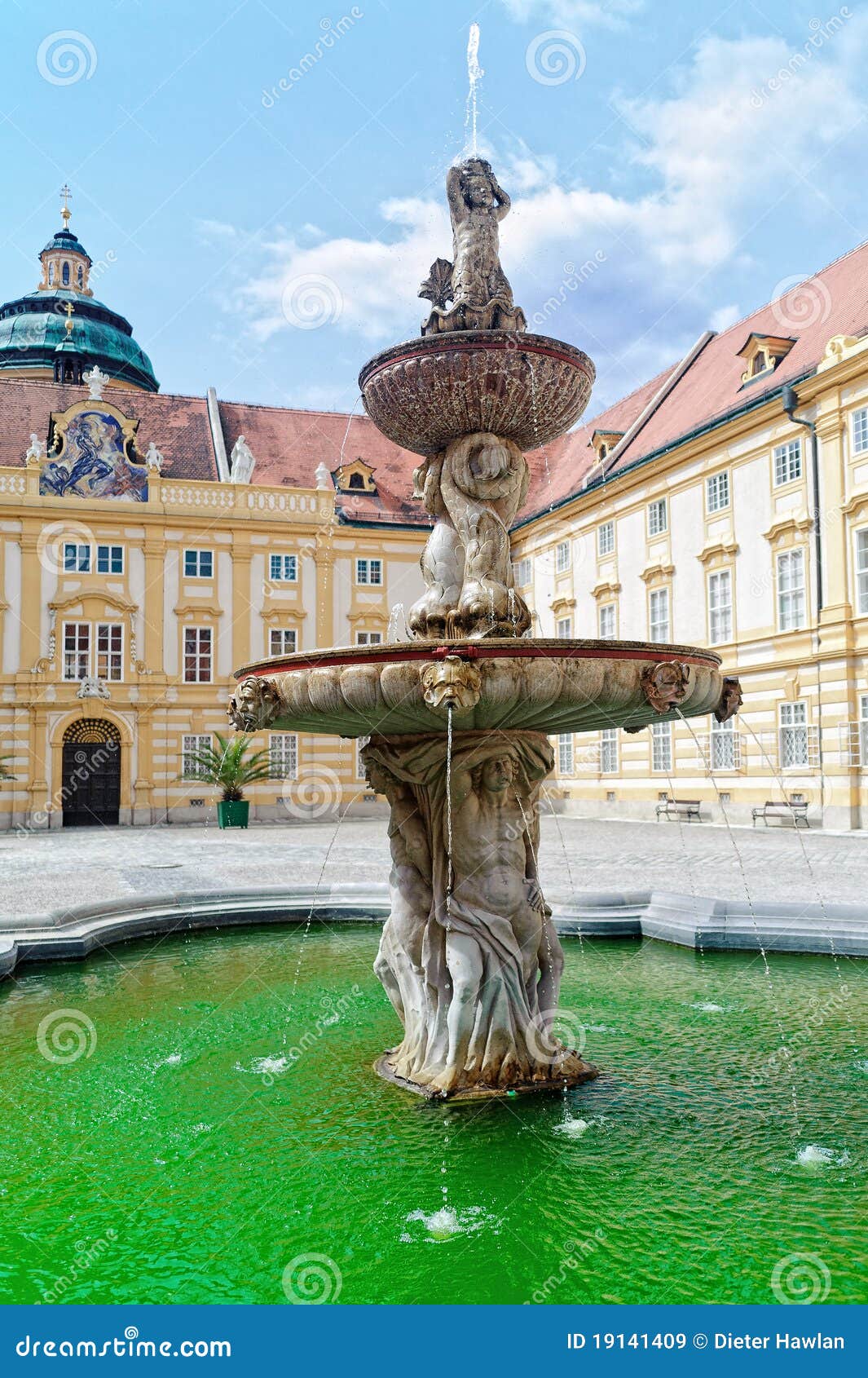 Baroque Fountain Royalty-Free Stock Photo | CartoonDealer.com #48395655