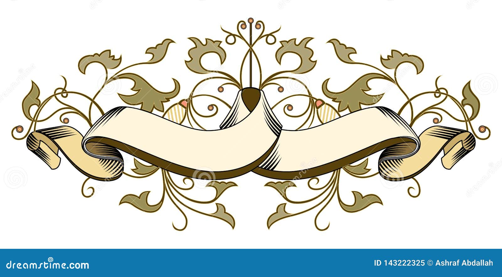 Vector - Baroque Frames and Decorative Elements - Vintage Banner with ...