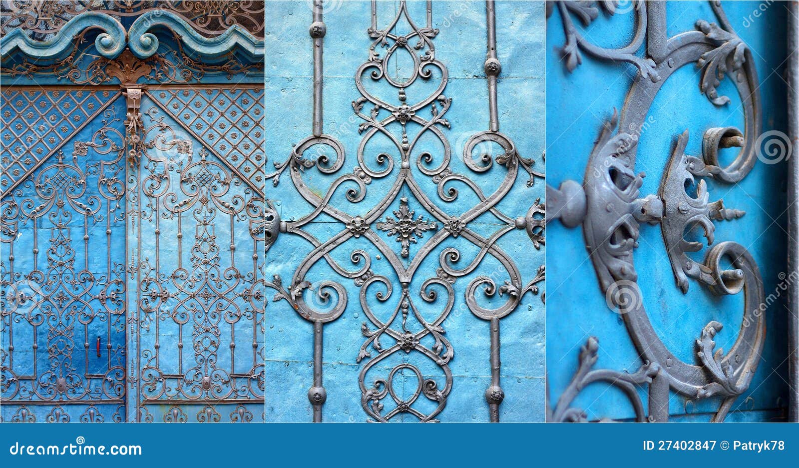 Baroque gate stock image. Image of handicraft, entrance - 27402847