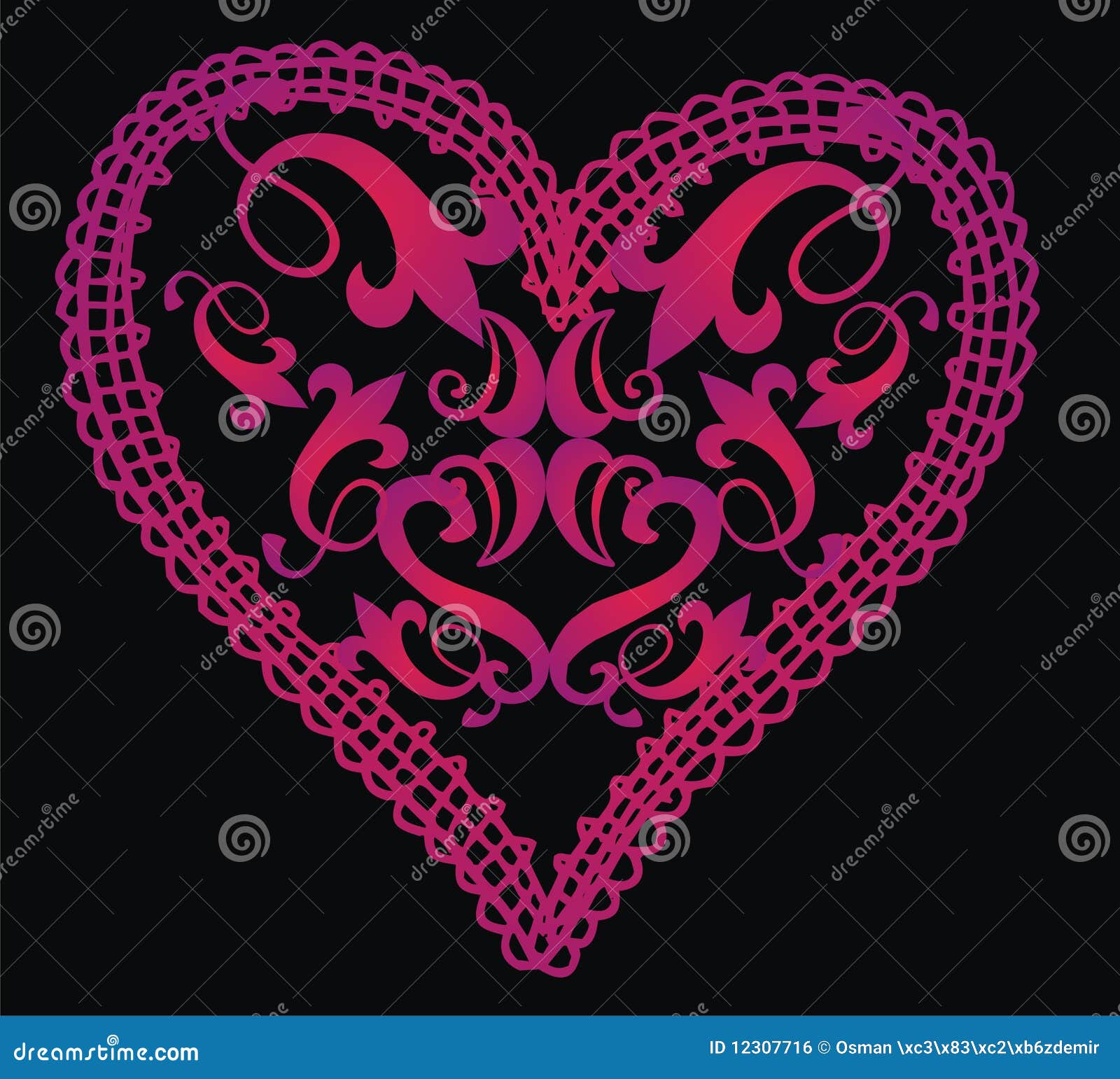 Baroque Heart Stock Illustrations – 3,399 Baroque Heart Stock ...