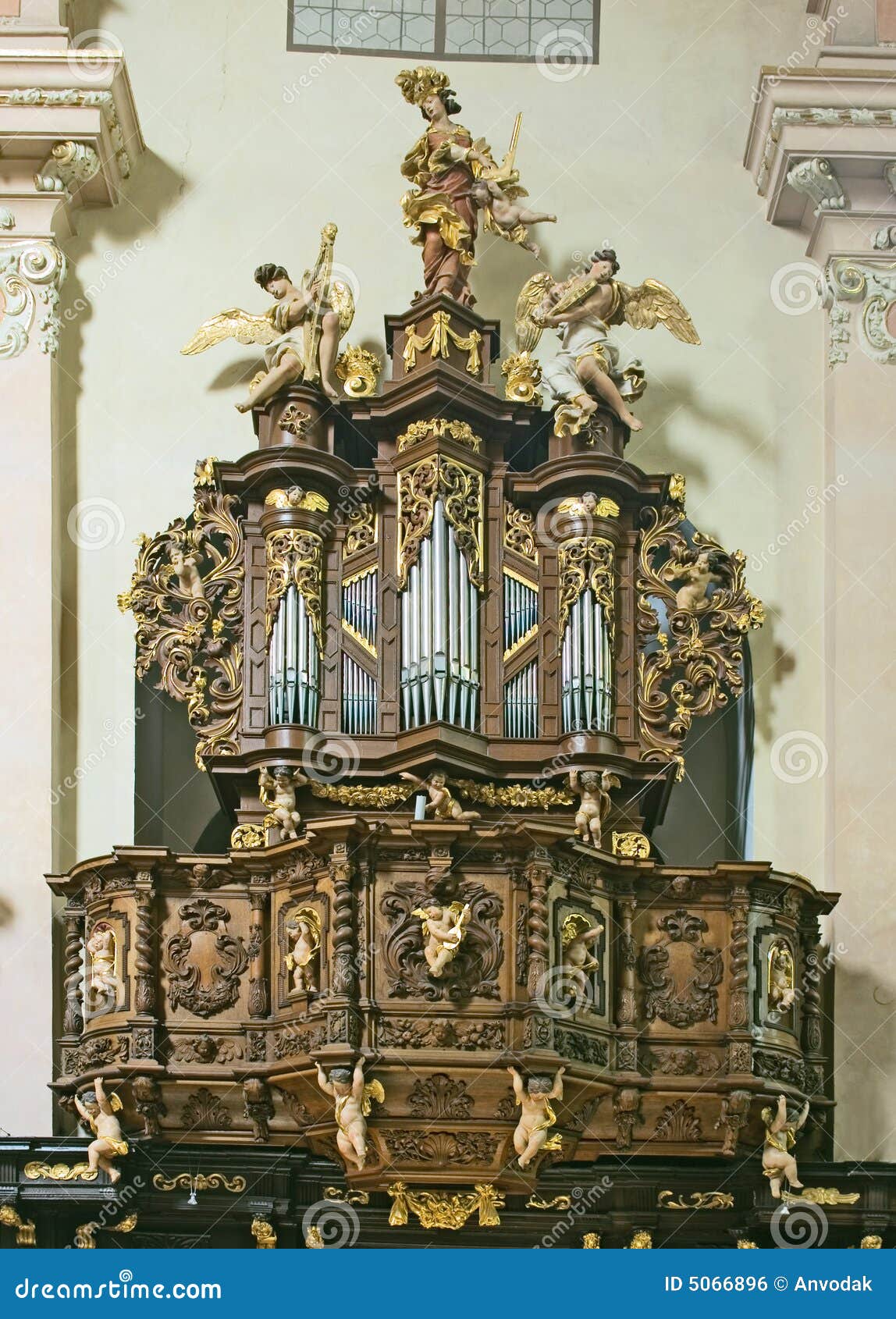 Baroque Organ Picture. Image: 5066896