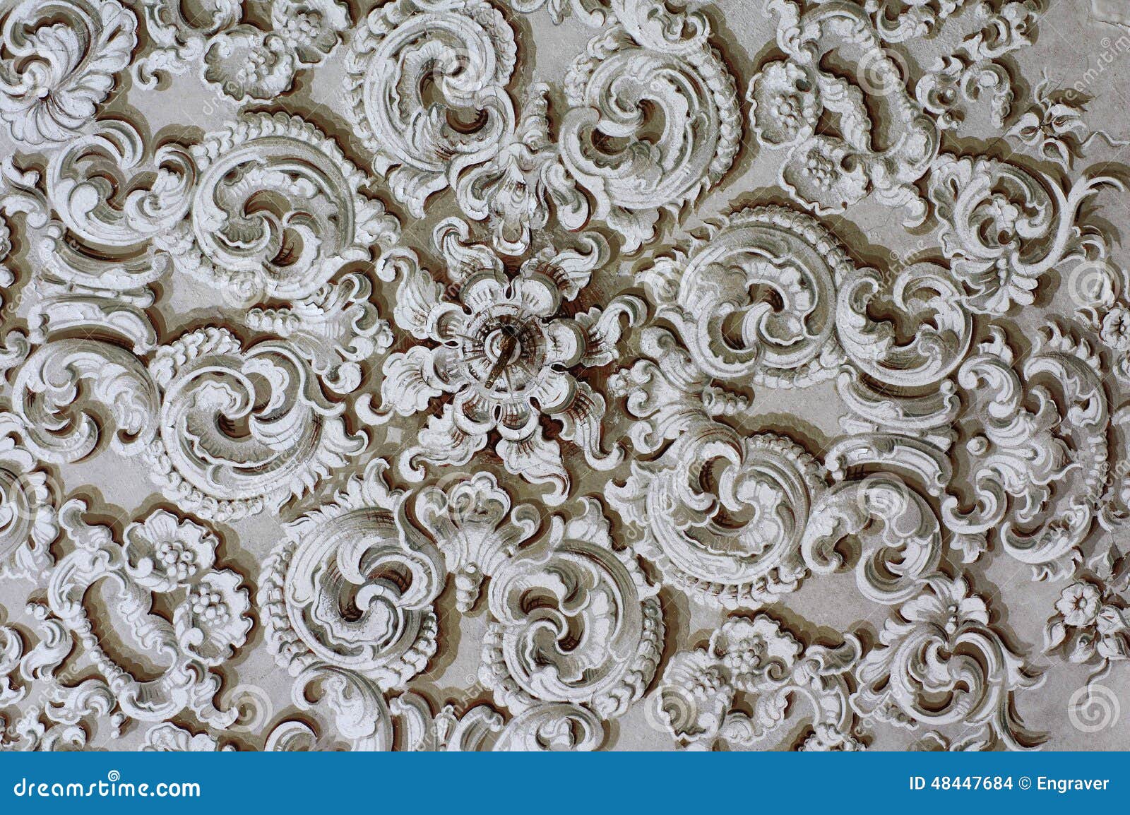 Baroque Ornament Detail Decoration Stock Photo - Image of baroque ...