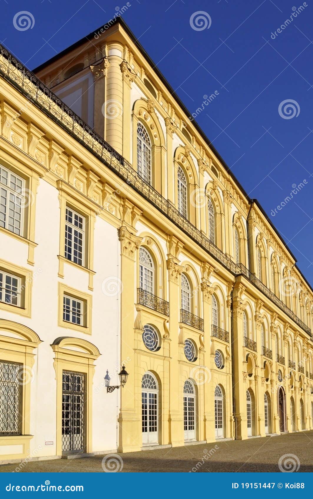Baroque Palace stock image. Image of beautiful, white - 19151447