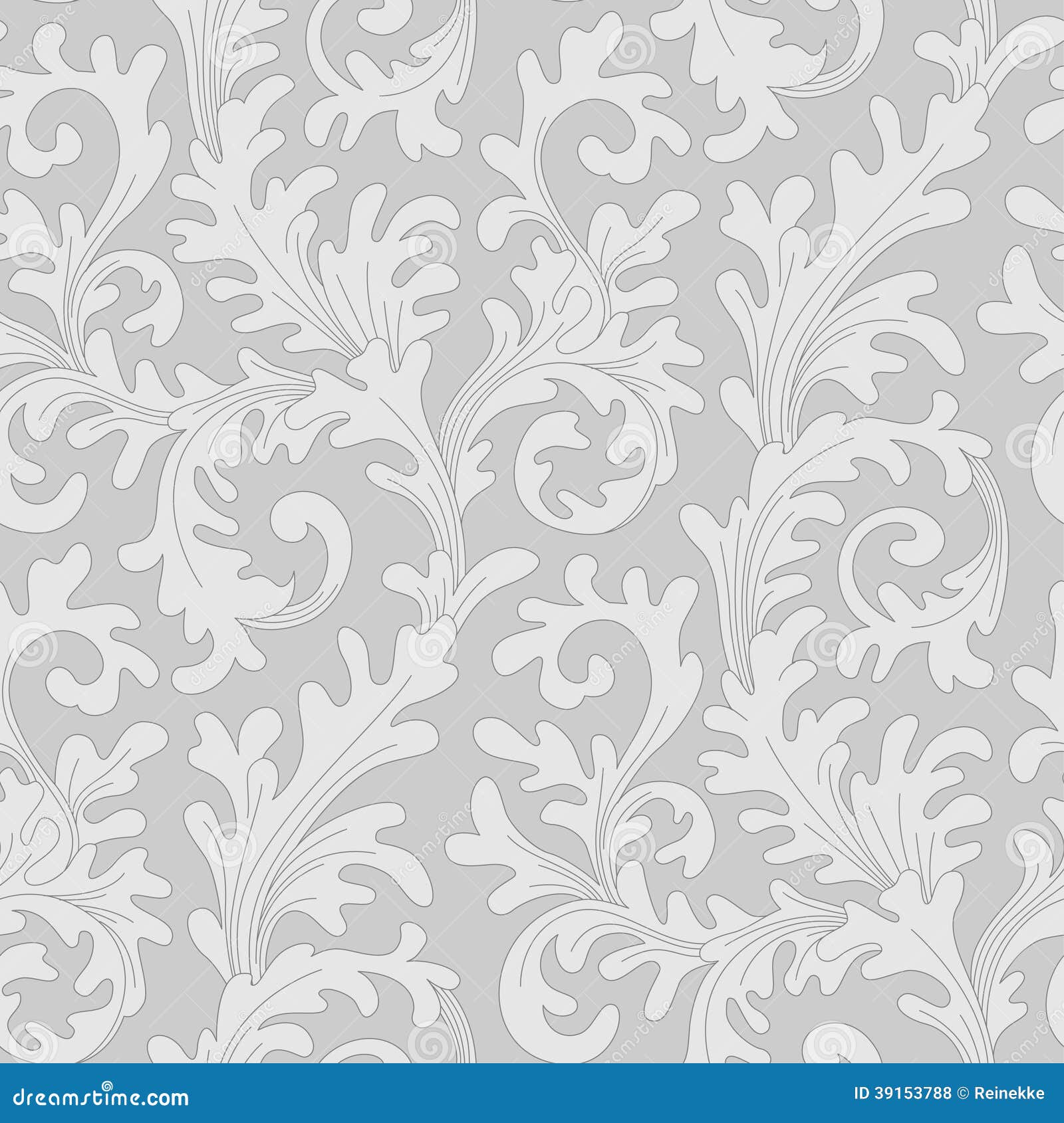 Baroque pattern stock vector. Illustration of ornament - 39153788