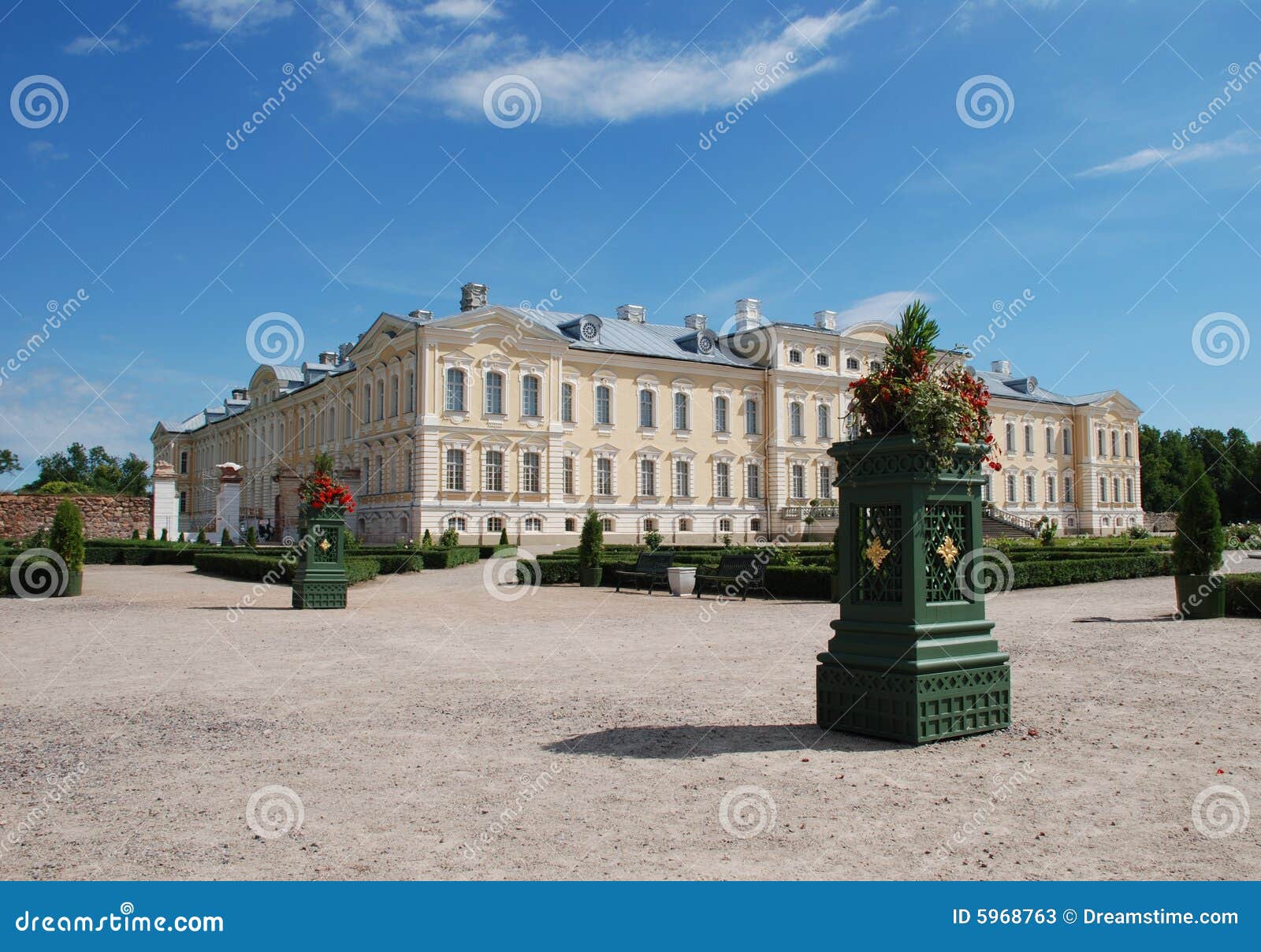 Baroque - Rococo Style Palace Stock Image - Image of architecture ...