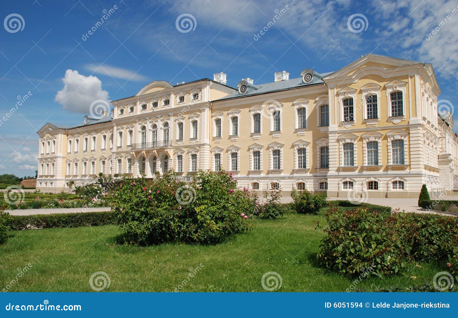 Baroque - Rococo Style Palace Stock Photo - Image of palace, design ...