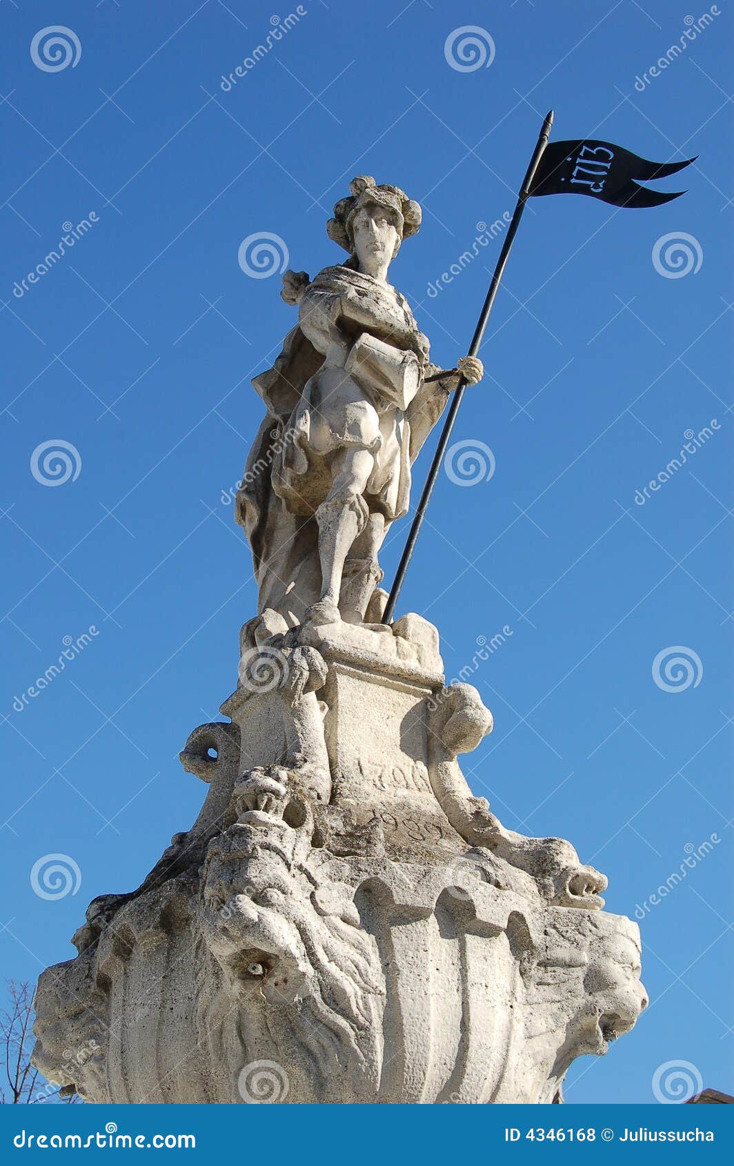 Baroque sculpture stock photo. Image of faith, religion - 4346168