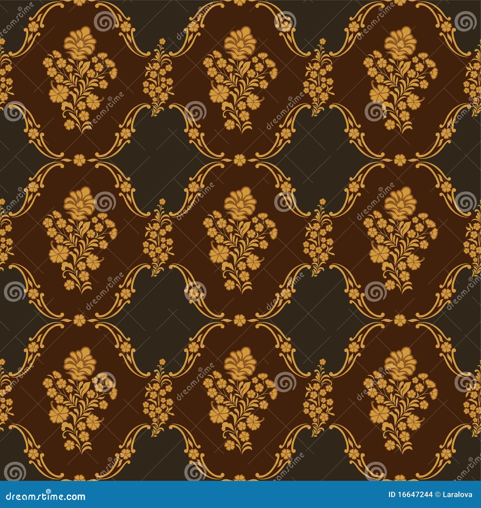 Baroque seamless pattern stock vector. Illustration of renaissance ...