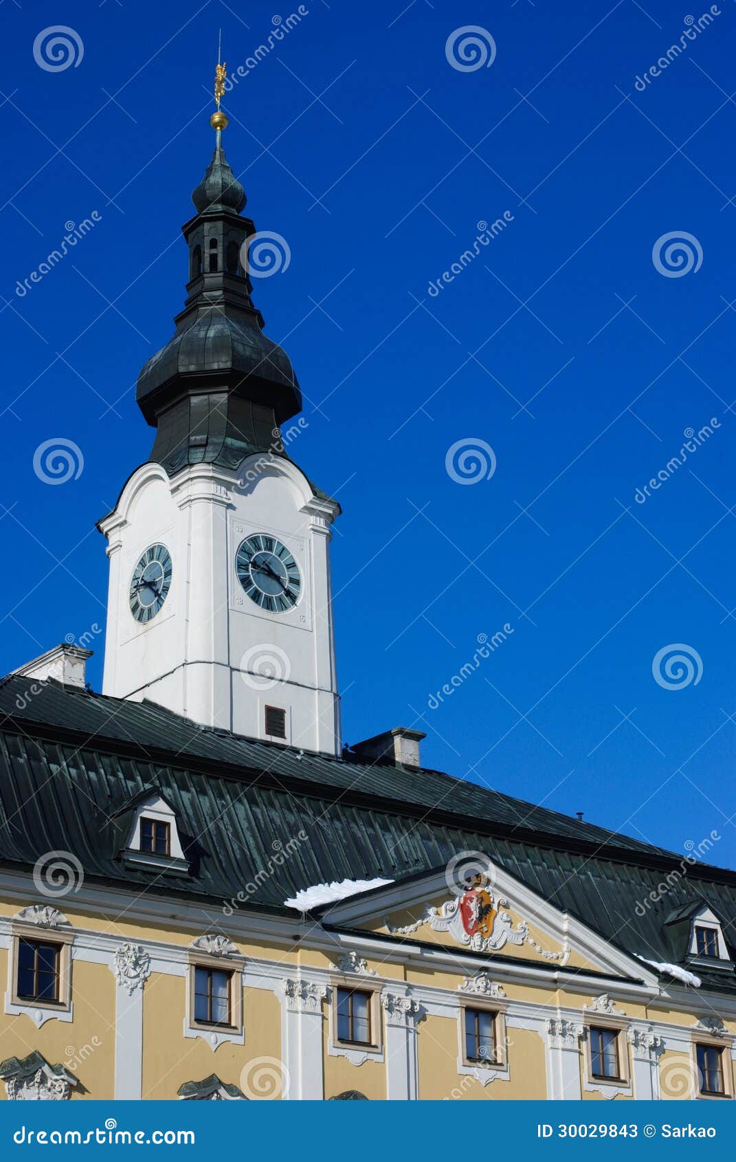 Policka, Czech republic stock image. Image of hall, historic - 30029843