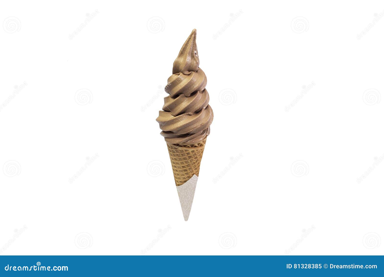 Barquilla imagen de archivo. Imagen de hielo, chocolate - 81328385