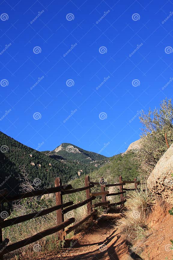 Barr Trail, Pikes Peak stock image. Image of barr, hiking - 8210613