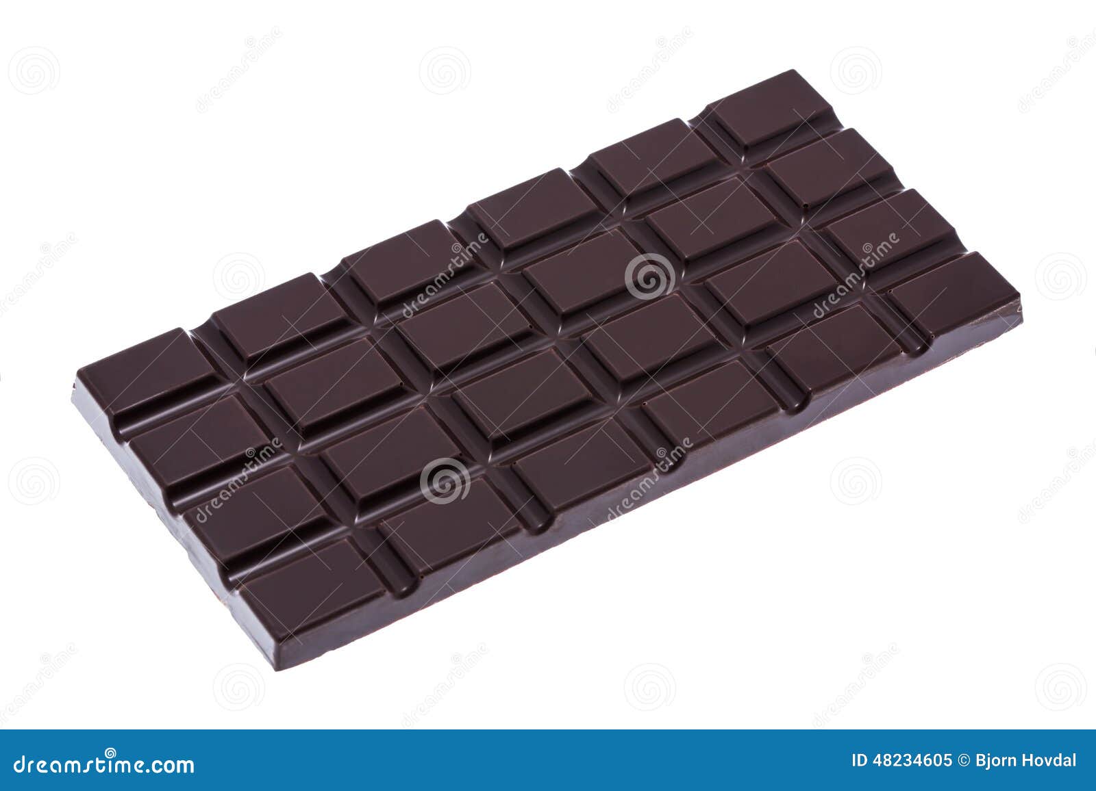 Barra de chocolate imagem de stock. Imagem de gostoso - 48234605