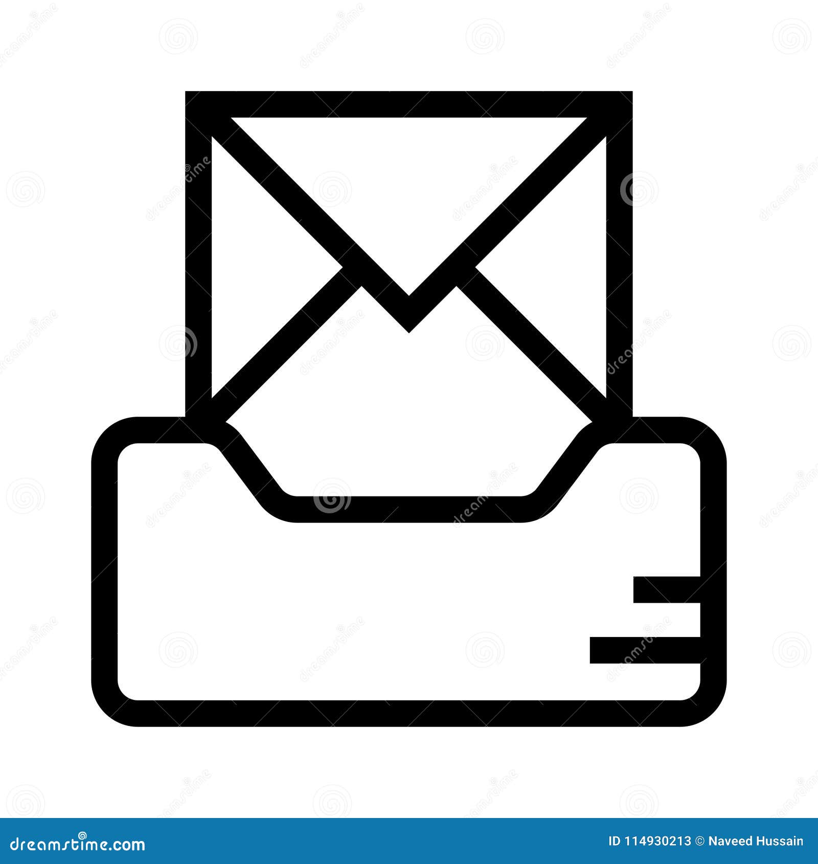 Barra dei messaggi icona illustrazione di stock. Illustrazione di media ...