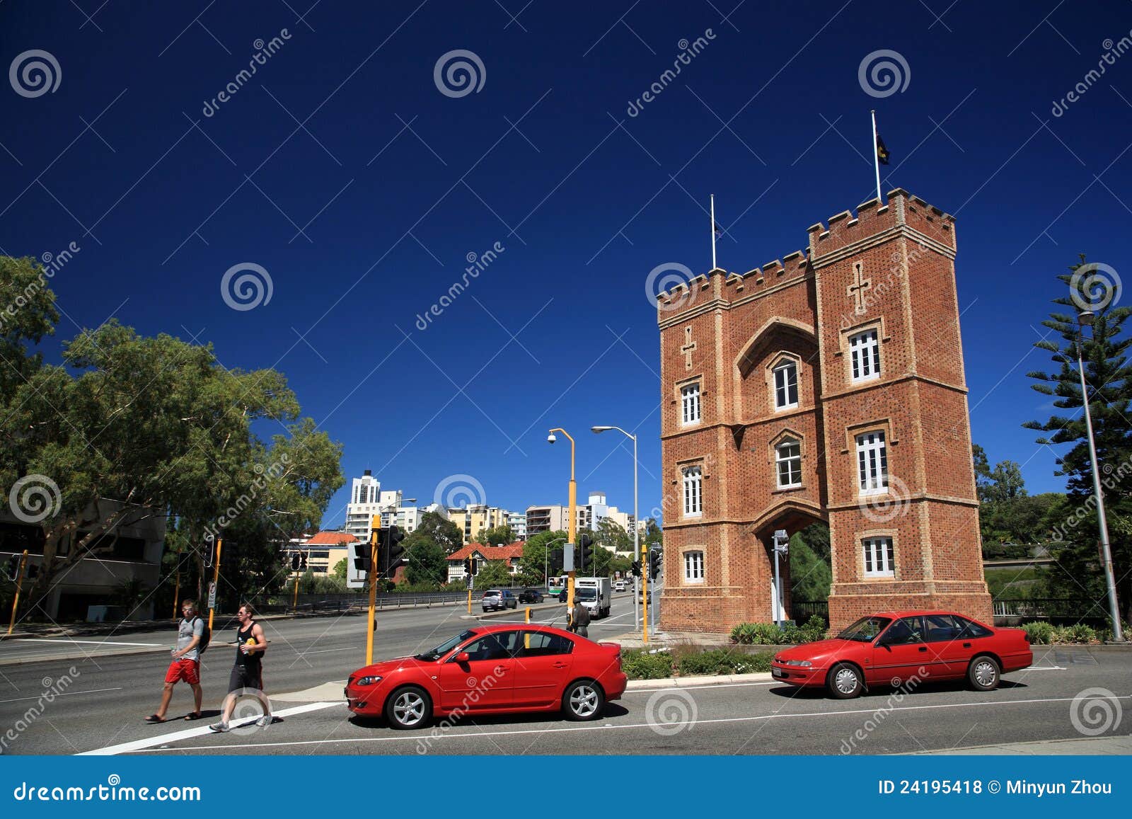 The Barracks Arch,Perth editorial stock photo. Image of history - 24195418