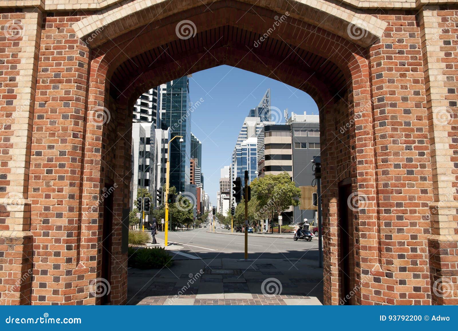 Barracks Arch - Perth - Australia Stock Photo - Image of barracks ...