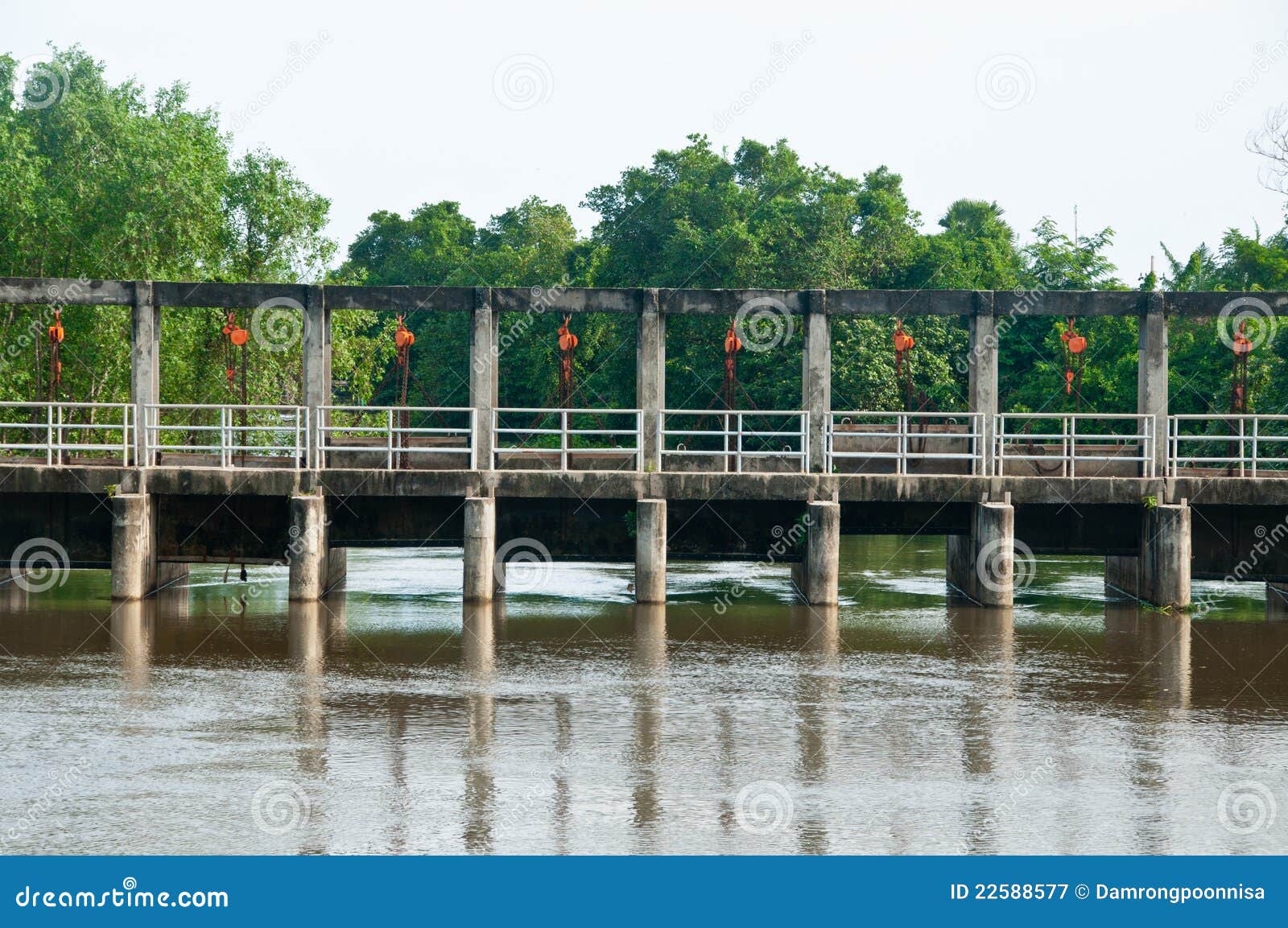 Barrage stock image. Image of energy, electricity, tourism - 22588577