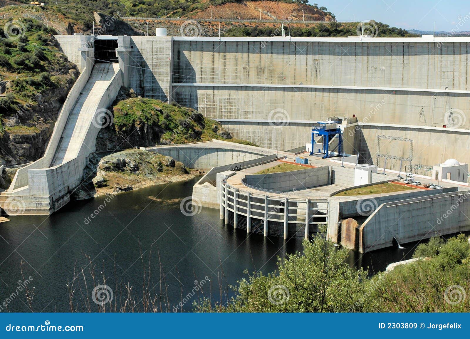 Barrage stock image. Image of energy, nature, outdoor - 2303809