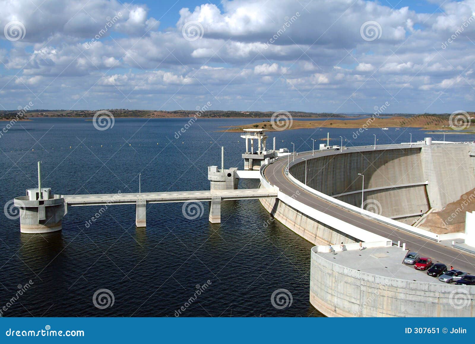 Barrage, Hydroelectric Royalty-Free Stock Photo | CartoonDealer.com ...