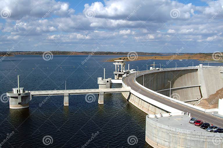 Barrage stock image. Image of panoramic, engineering, energy - 307651