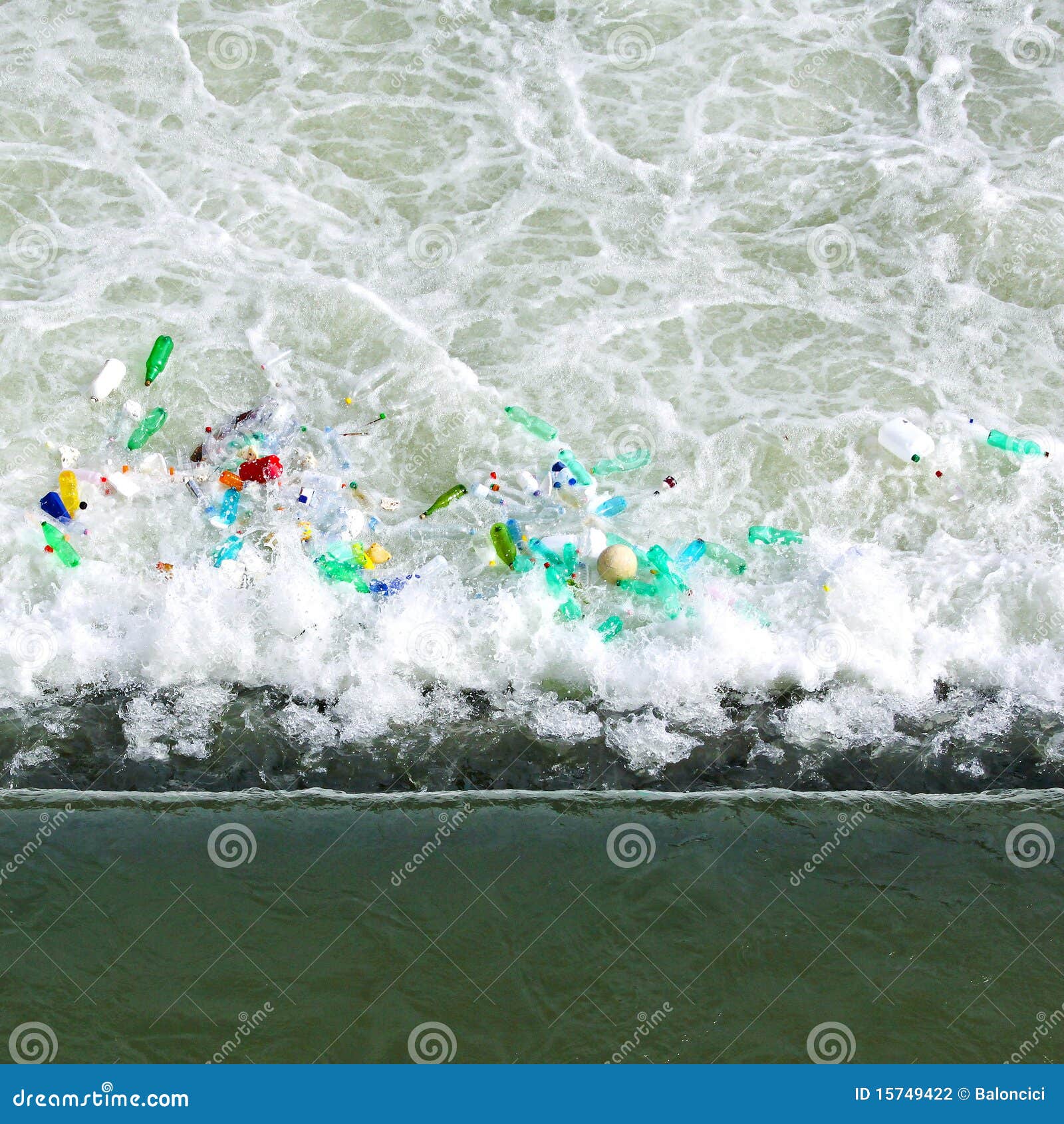Barrage waste stock photo. Image of harmful, environment - 15749422