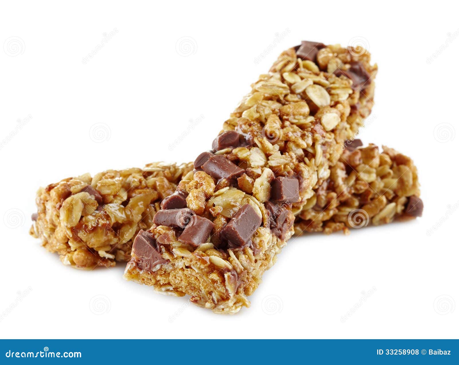 Barras de Granola foto de archivo. Imagen de desayuno - 33258908