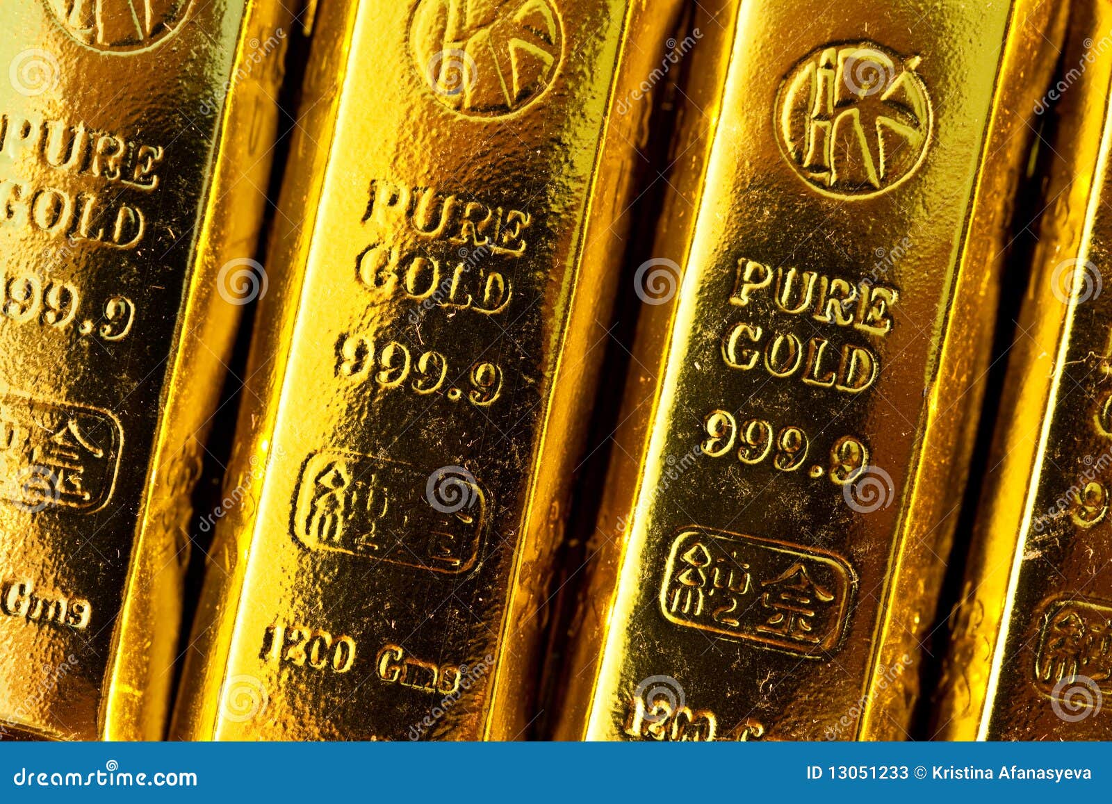 Barras de oro foto de archivo editorial. Imagen de pesado - 13051233
