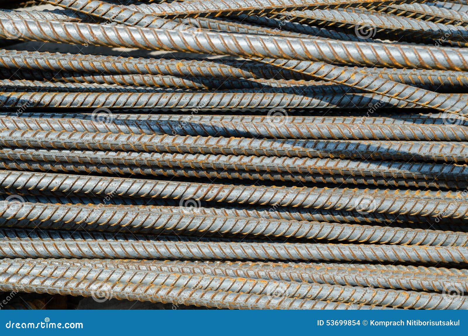 Barre d'acier photo stock. Image du industriel, acier - 53699854