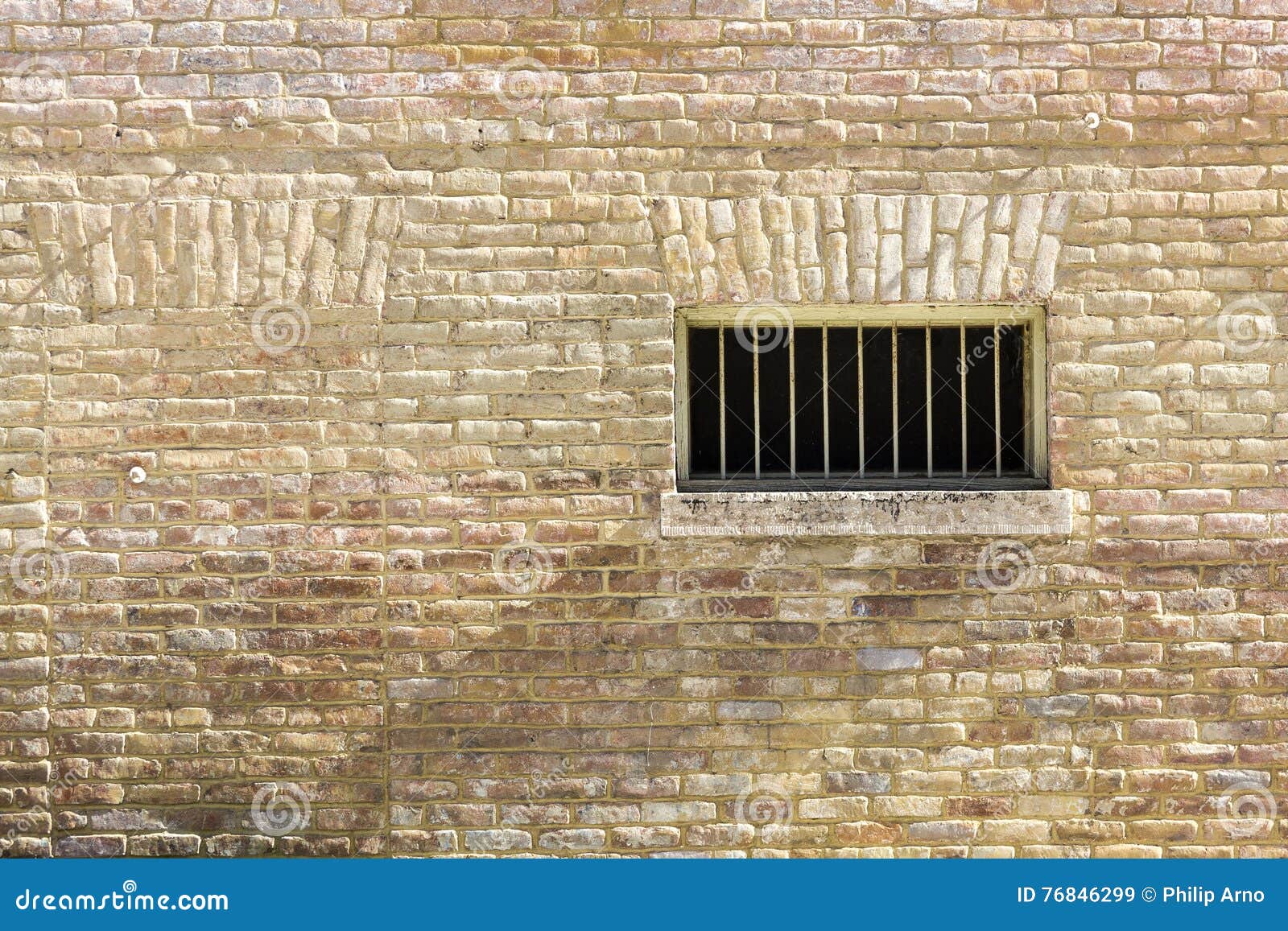 Barred window stock image. Image of dark, iron, jail - 76846299